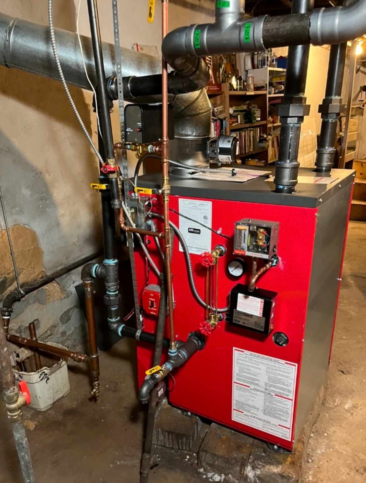 Steam Boiler installation repair service